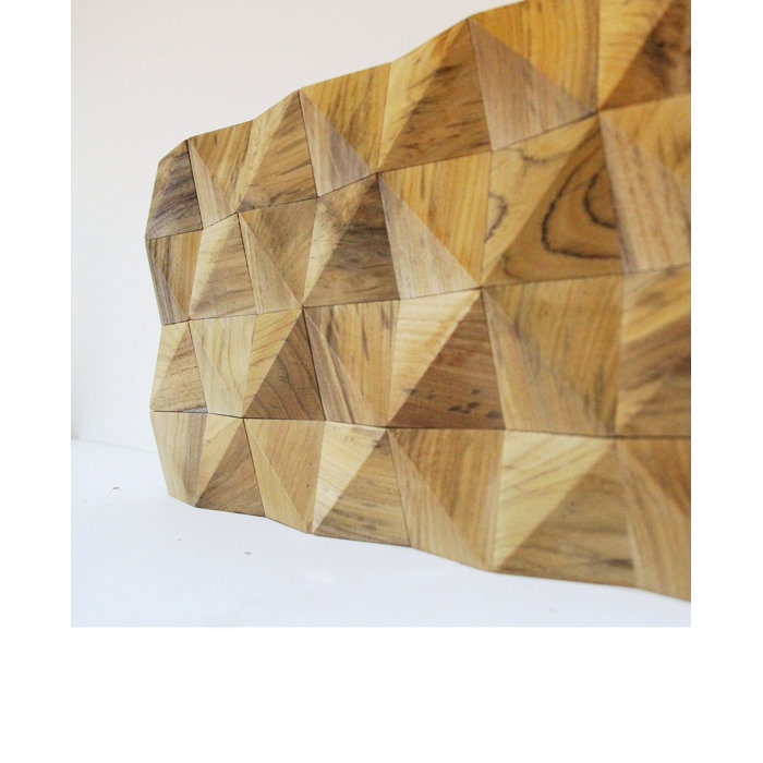 Java Creations Teak Pyramid 48" x 12" & Reviews | Wayfair